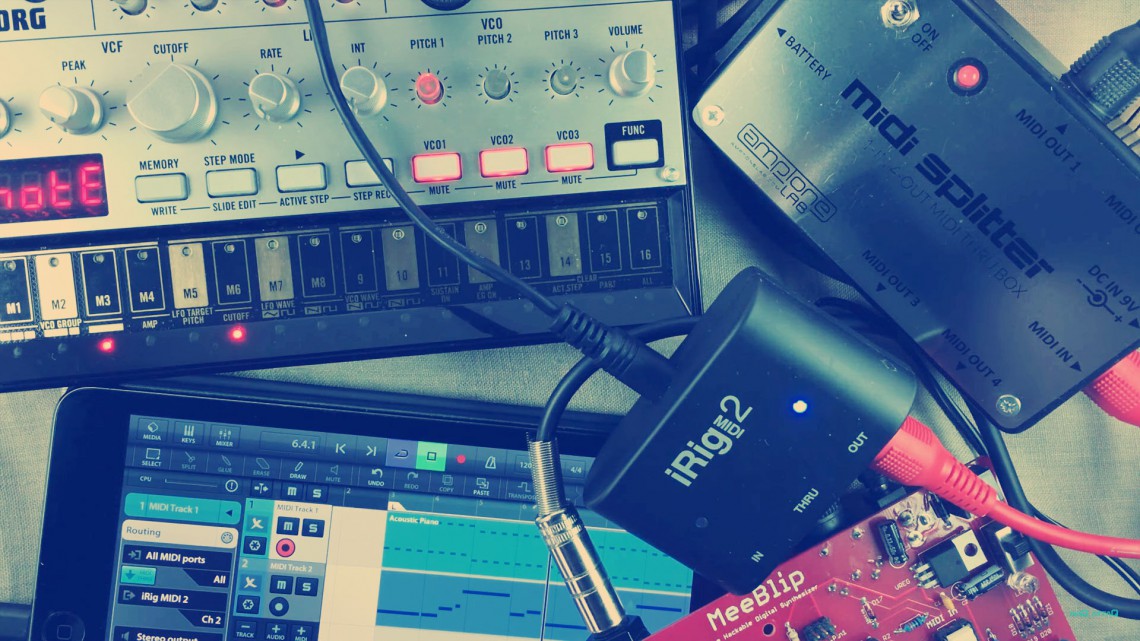 MIDI Splitter demo by Jakob Haq - AmpTone Lab